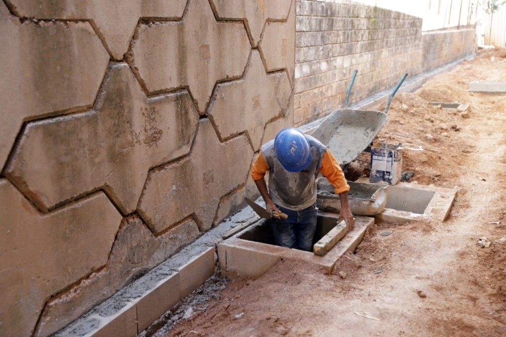 Obras do novo Hospital SA atuam em diversos setores em simultâneo