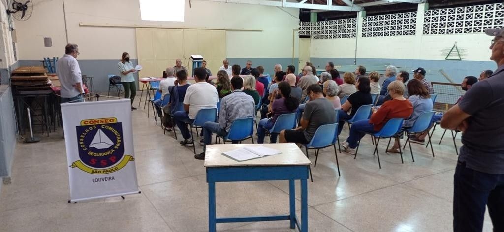 O Conseg convida a população para uma reunião no próximo dia 18 de julho