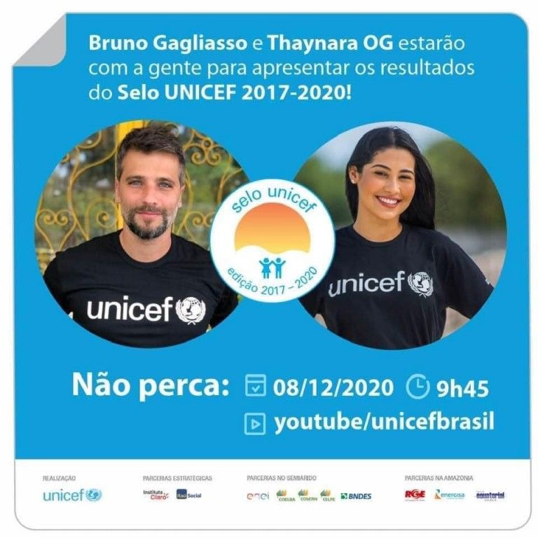 Unicef anuncia cidades que conquistaram Selo Unicef: Lucas é uma delas