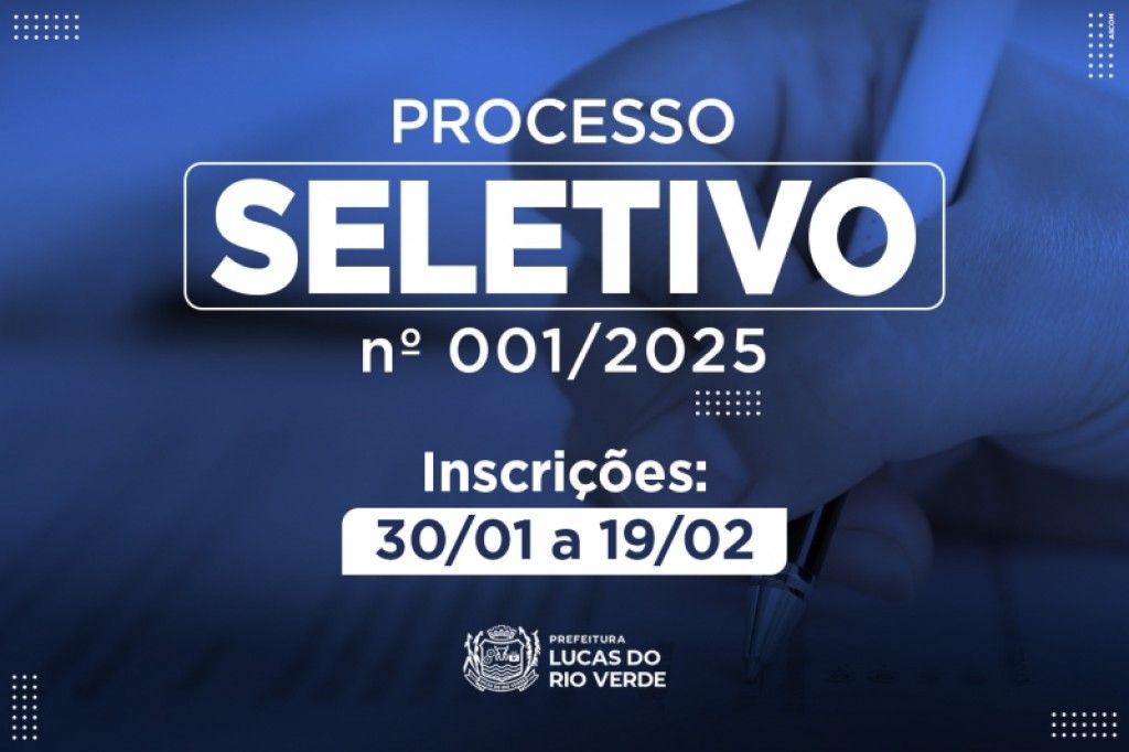 Prefeitura de Lucas abre processo seletivo para Secretaria de Educação