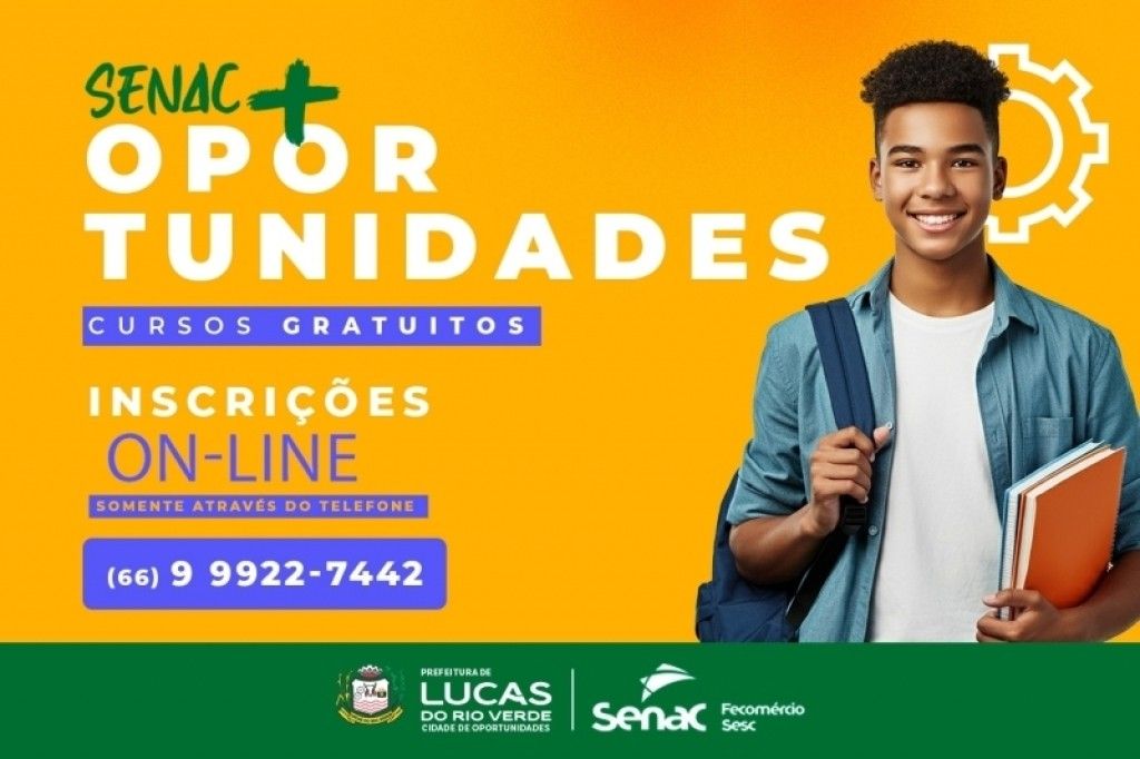 Lucas do Rio Verde abre vagas em cursos gratuitos com alta demanda no ...