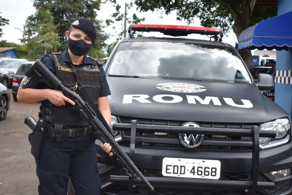 GCM Helena é a primeira mulher a fazer parte da Romu