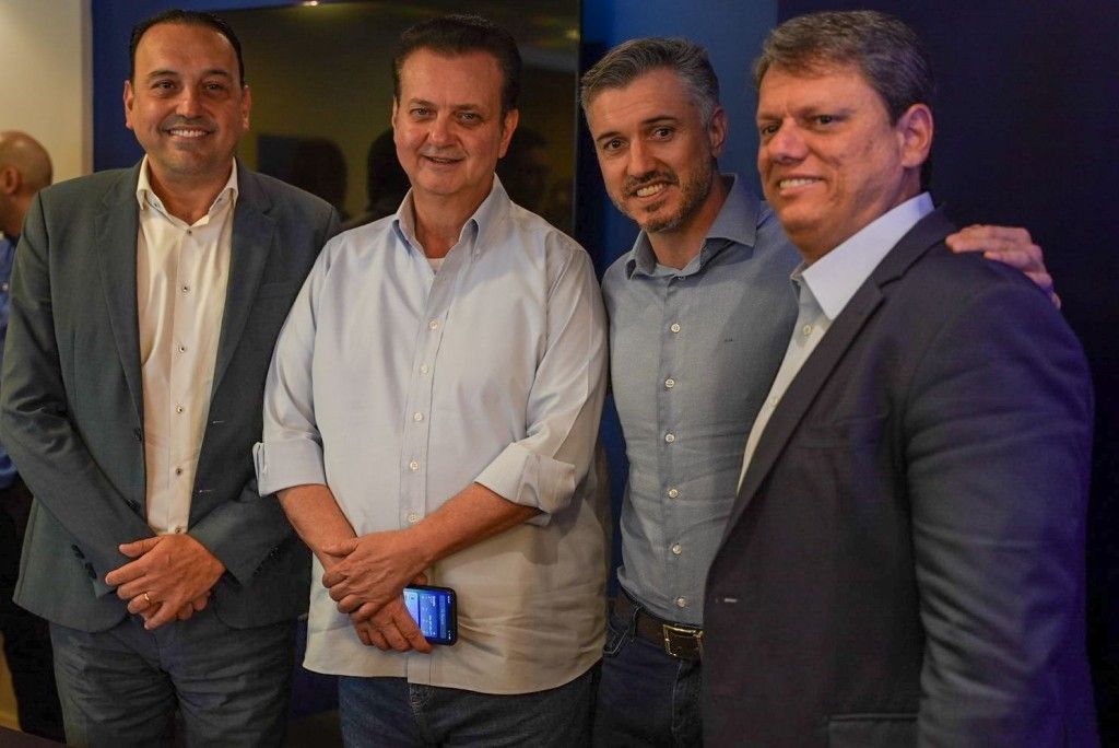 Vinícius Marchese participa do anúncio do vice na chapa de Tarcísio em SP