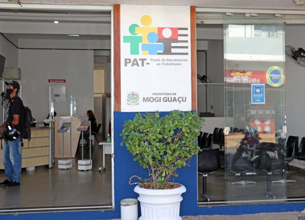 PAT de Mogi Guaçu oferece 261 vagas de emprego em 86 ocupações
