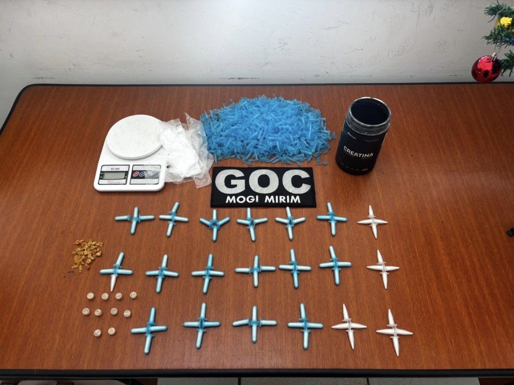 GOC localiza drogas em mata do Residencial Floresta