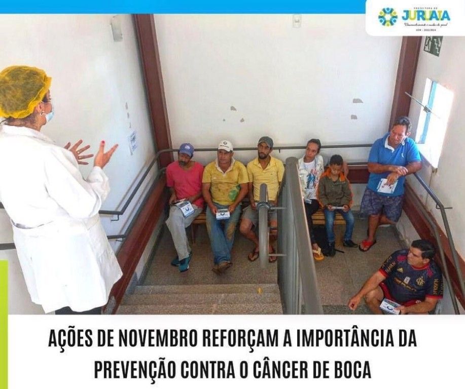 Juruaia: ações reforçam a importância da prevenção contra o câncer de boca