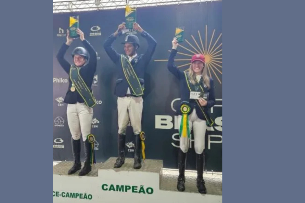 Morador de Guairaçá, Sidney Paulino conquista a Copa Brasil de Equitação