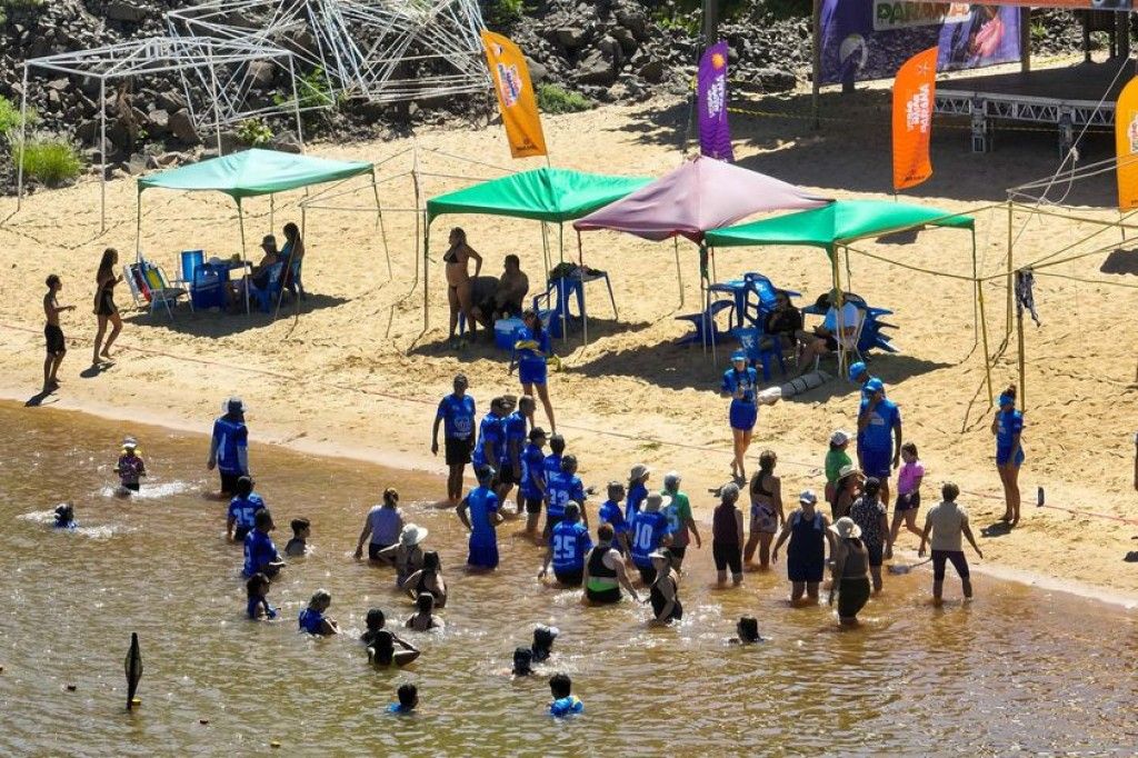 Praias de água doce do Noroeste registram mais de 38 mil veranistas