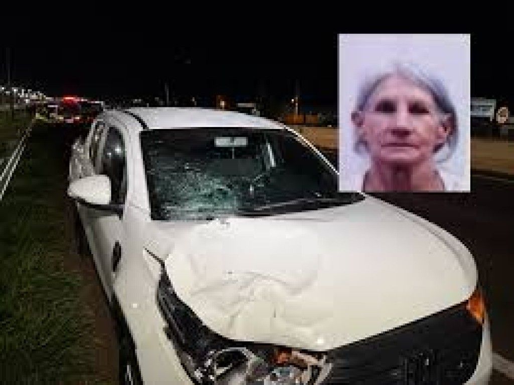 Idosa morre e outra fica ferida após atropelamento na PR-323