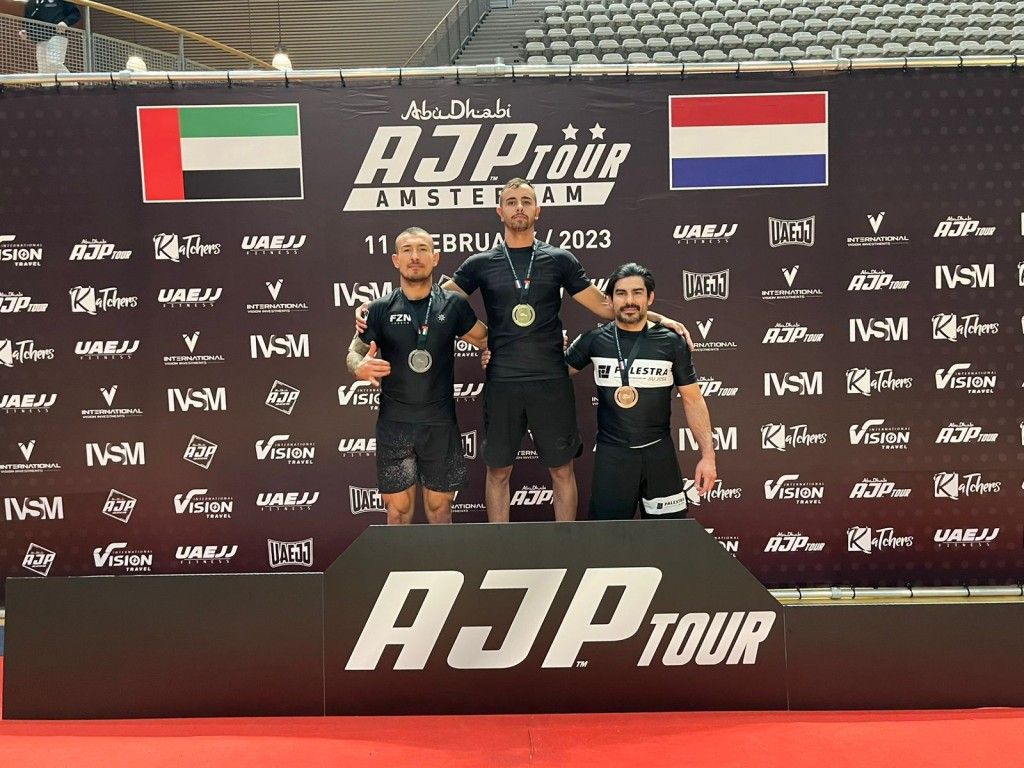 Marco Aurélio Lovato, lutador de Araçatuba, é campeão na Holanda