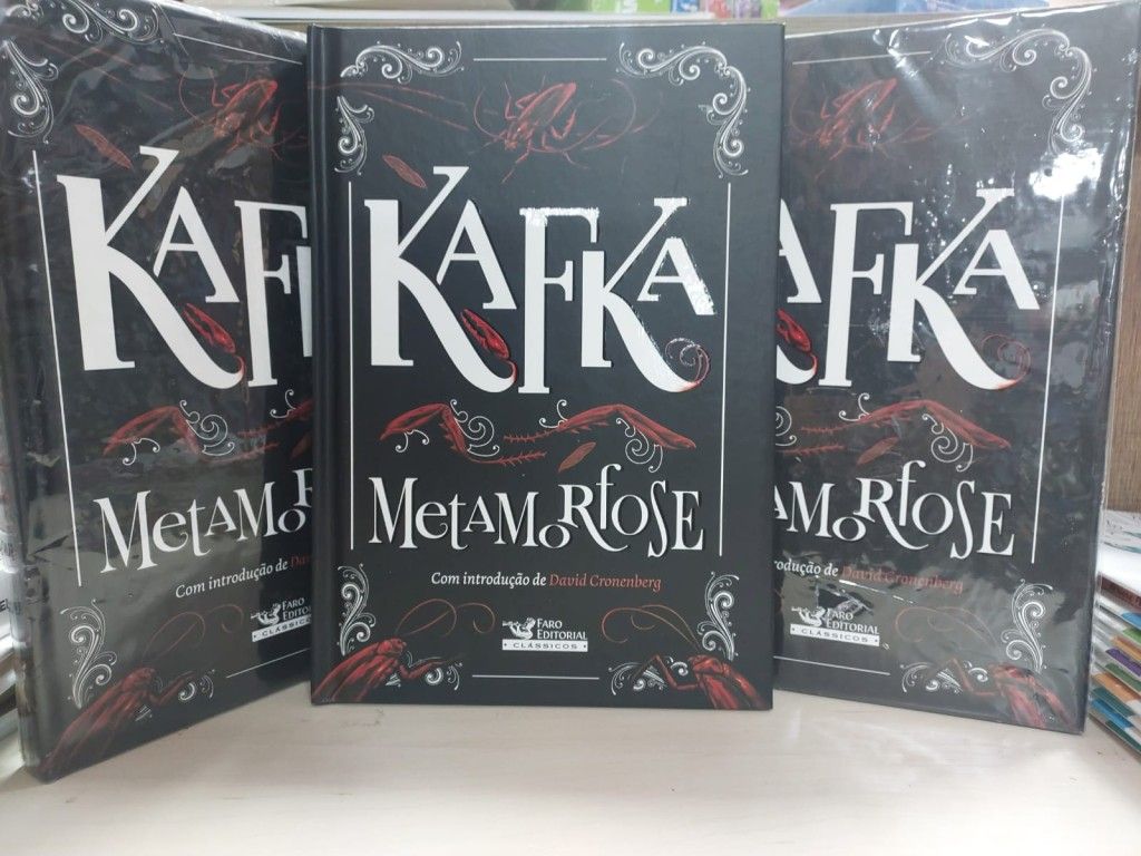 “A Metamorfose”, obra de Franz Kafka, está disponível na Livraria Sophia