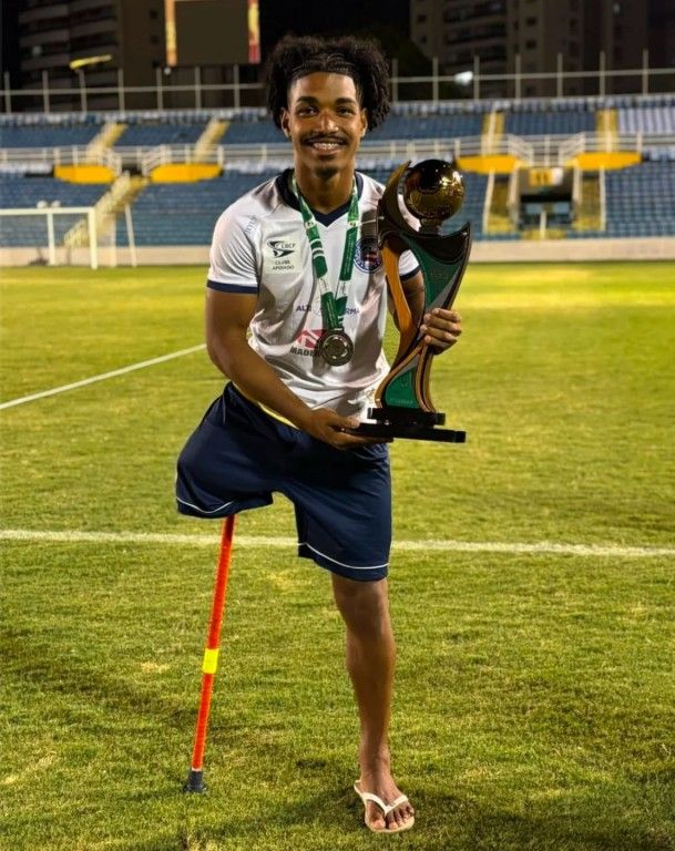 Gabriel de Jesus Silva: História de superação no futebol de amputados