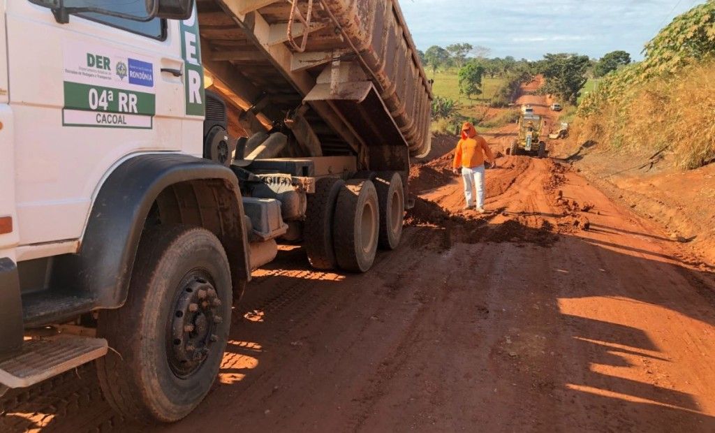 Iniciadas obras de revitalização de 100 quilômetros da Estrada Pacarana