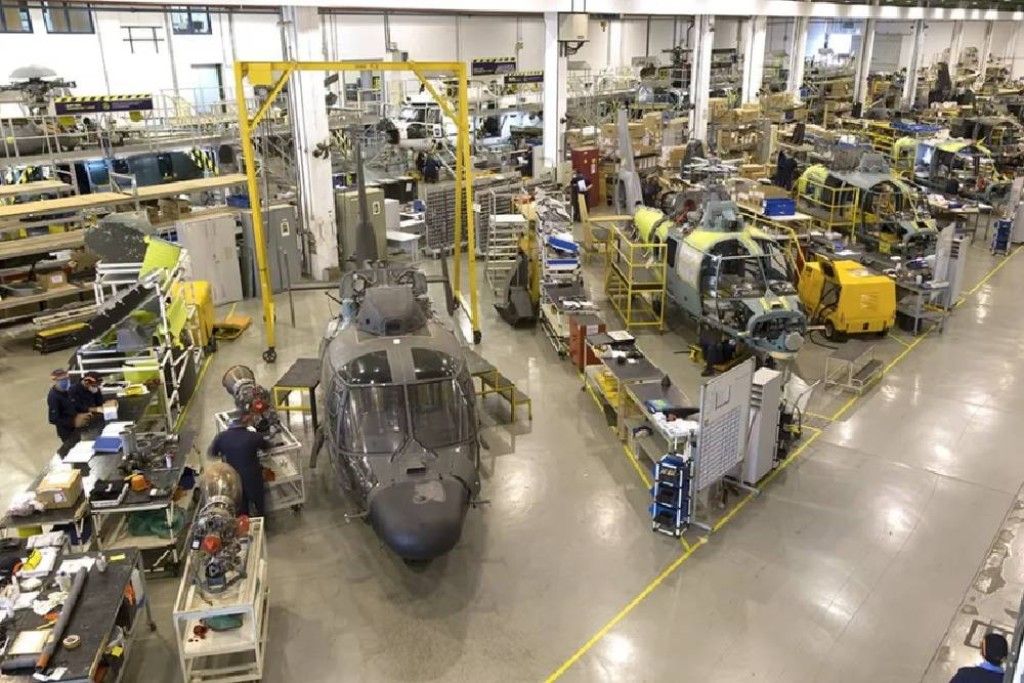 Airbus assume o controle da fábrica de helicópteros Helibras em Itajubá