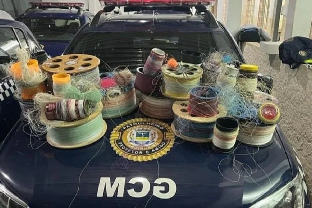 Guarda Municipal faz operação contra uso de linha chilena e com cerol ...