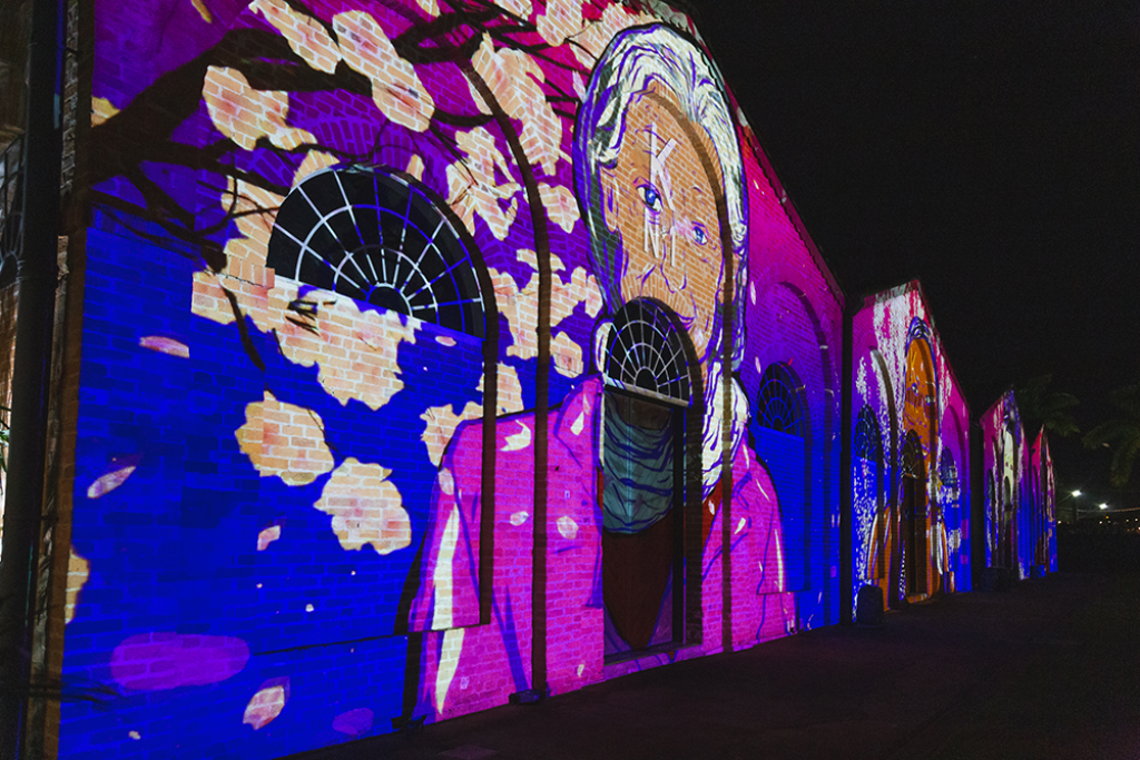 Dança do dragão, arte marcial, origamis, contos japoneses e vídeo mapping