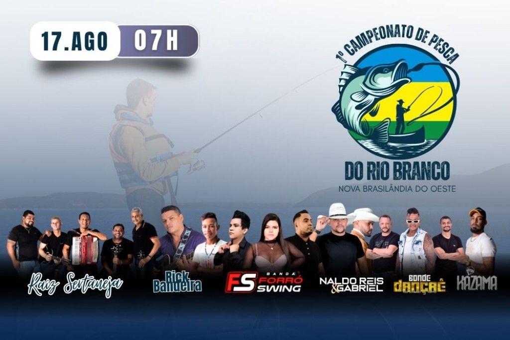 É amanhã! Tudo pronto para o 1º Campeonato de Pesca do Rio Branco em ...
