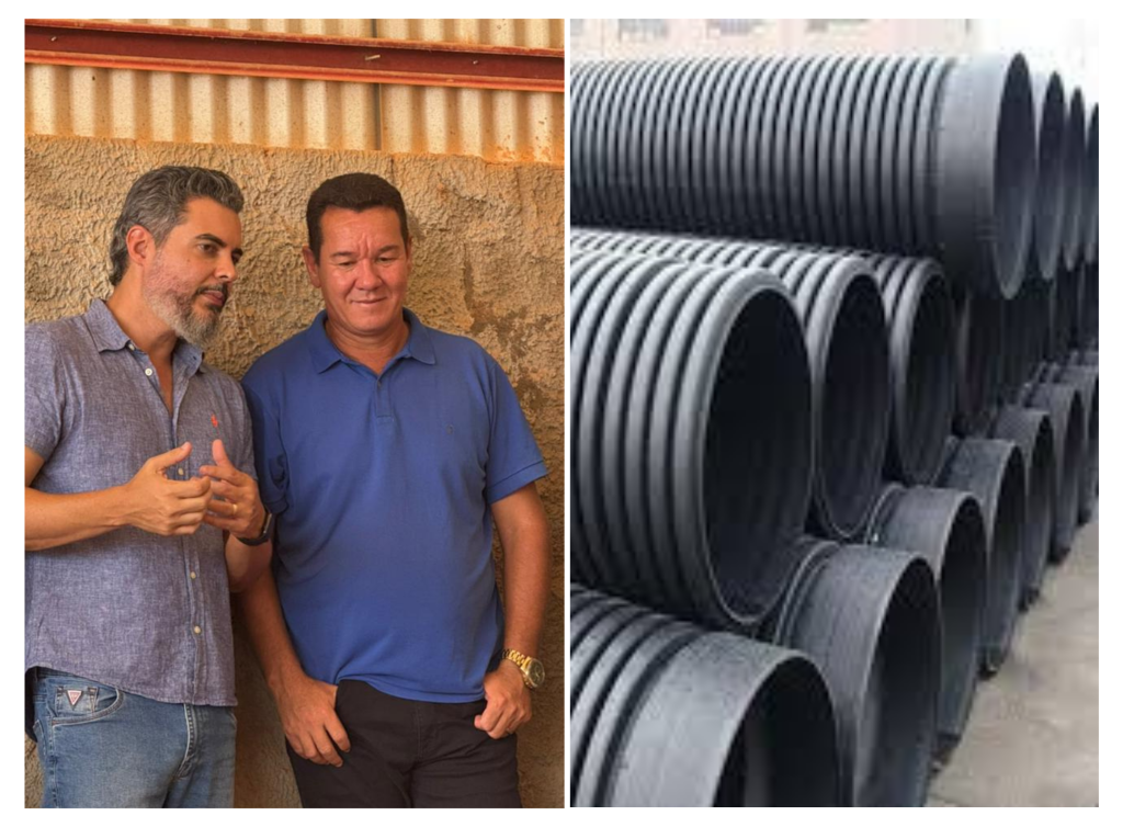 Articulação de Ver. Remy e Dep. Tiago Flores garante tubos para pontes ...