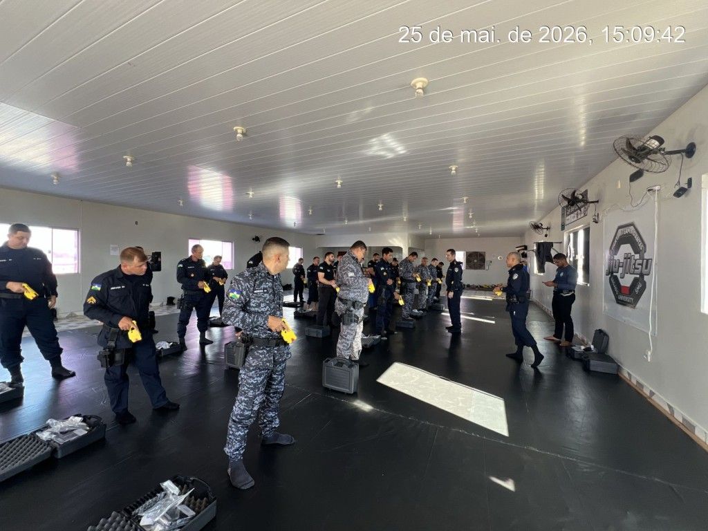 Polícias que atuam na região da BR-429 recebem treinamento TASER em São ...
