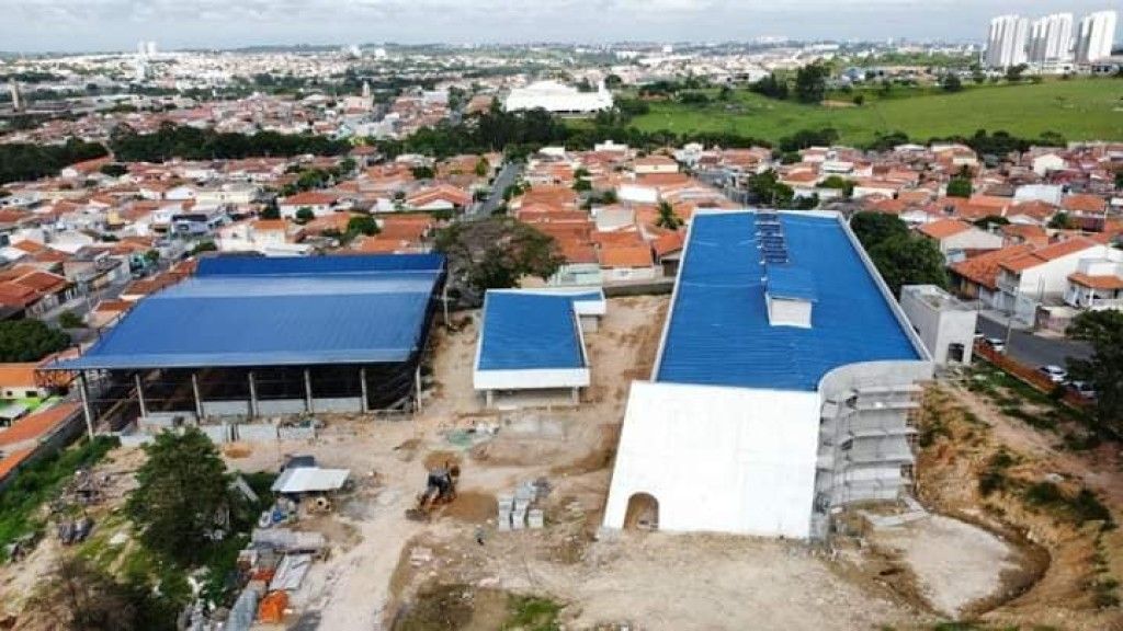 Obras da Fatec/Etec Sumaré seguem a todo vapor