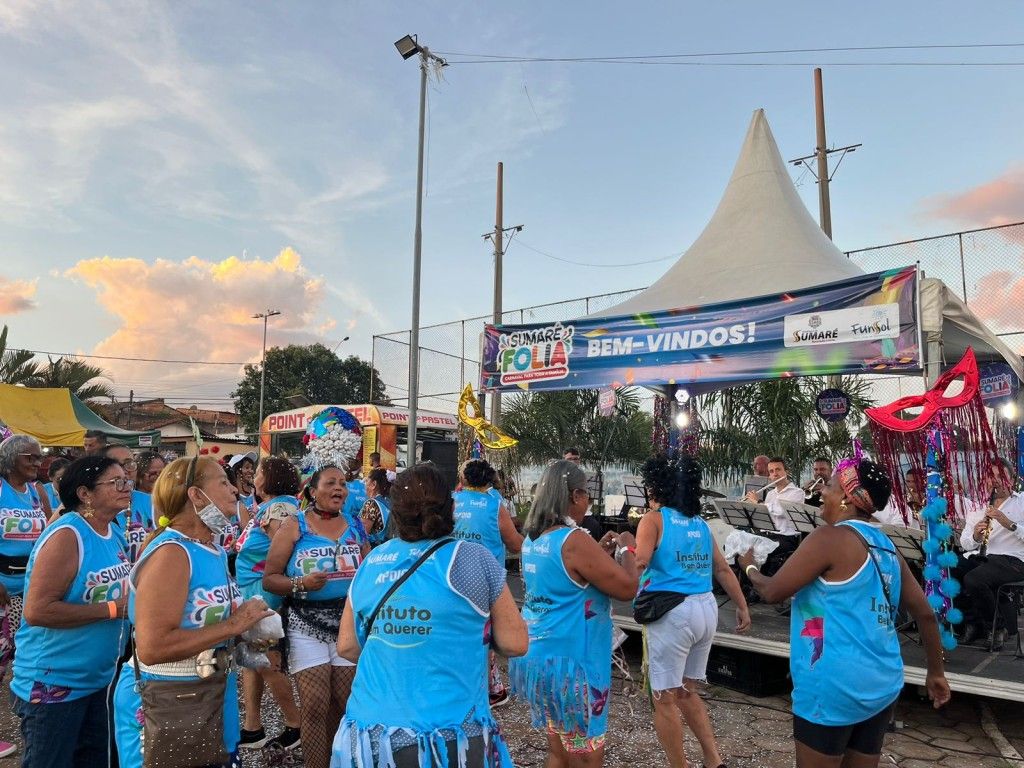 O evento "Sumaré Folia" está presente em todas as regiões da cidade