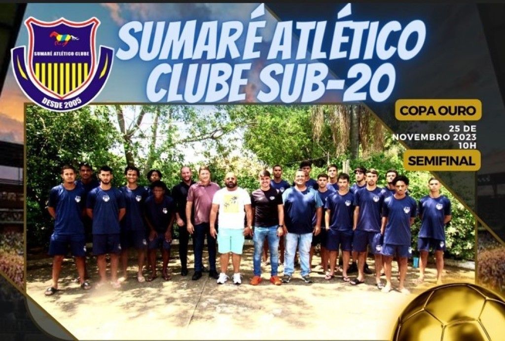 Sumaré Atlético Clube sub-20 joga semifinal neste sábado (25) em ...