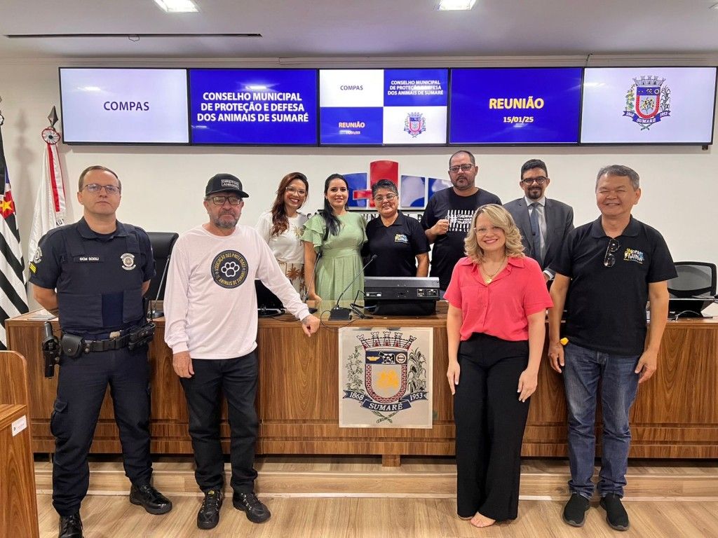 Reunião do COMPAS reforça apoio à causa animal em Sumaré