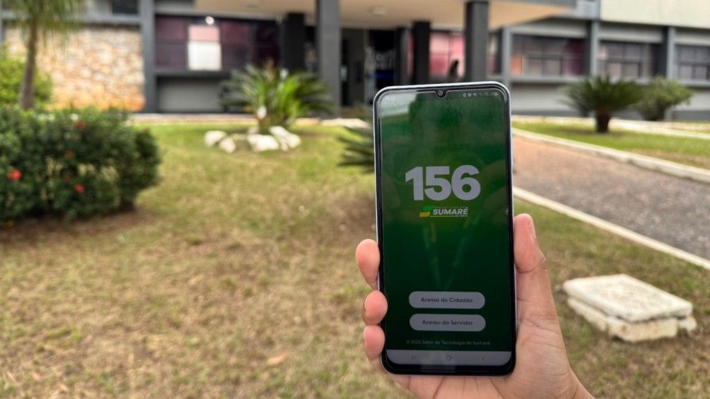 Sumaré lança aplicativo 156 para solicitações de serviços públicos