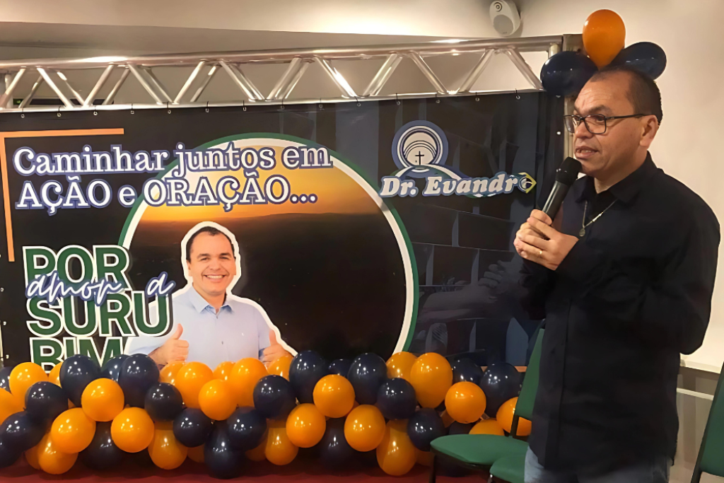 Deputado Renato Antunes prestigia lançamento da pré-campanha de Dr. Evandro