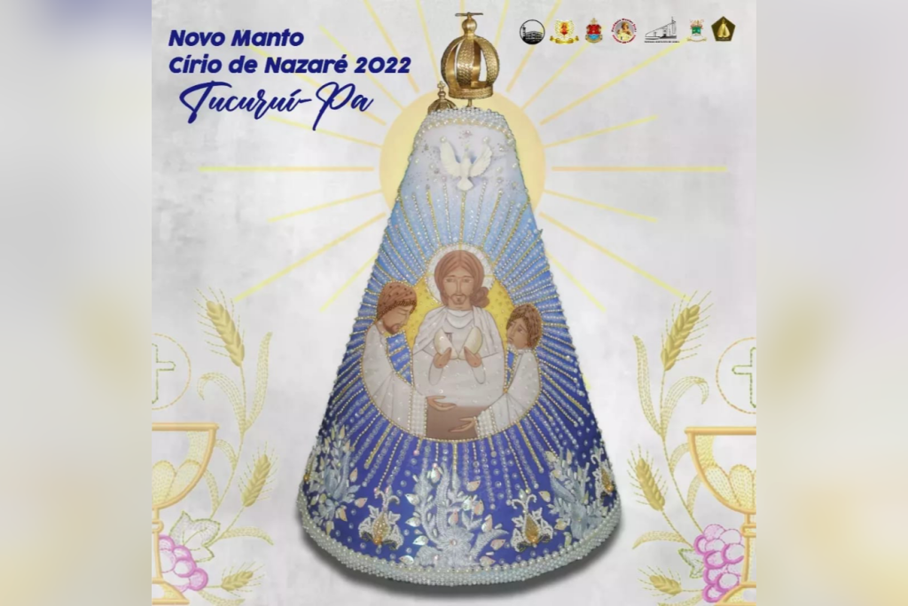 Círio De Tucuruí Manto De Nossa Senhora De Nazaré é Apresentado