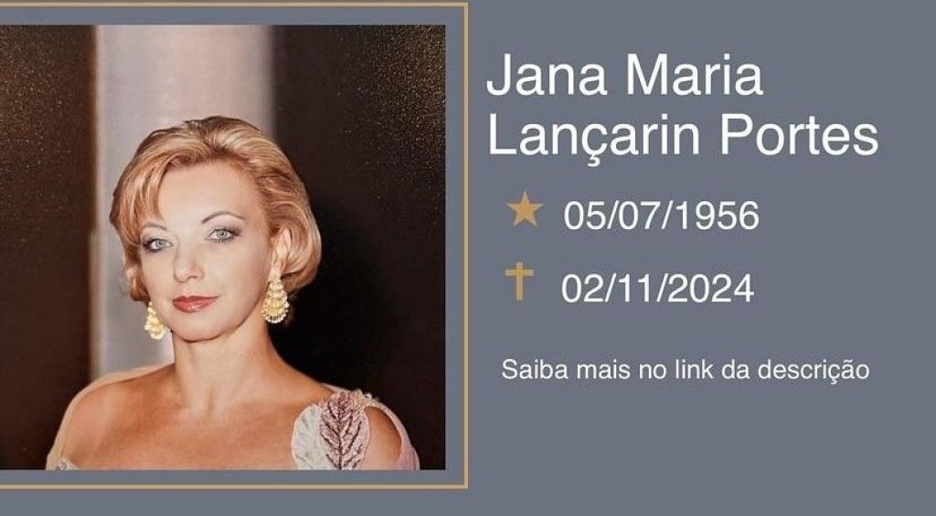 Luto por Jana Maria Lançarin Portes